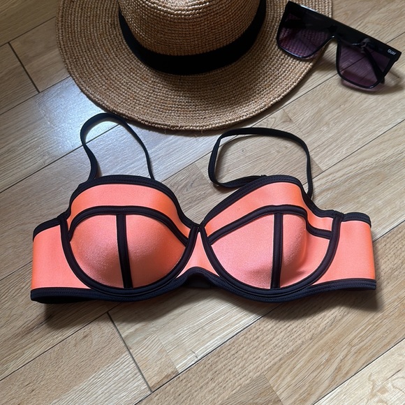 triangl swimwear | Swim | Triangl Neon Orange Bikini Swimwear | Poshmark